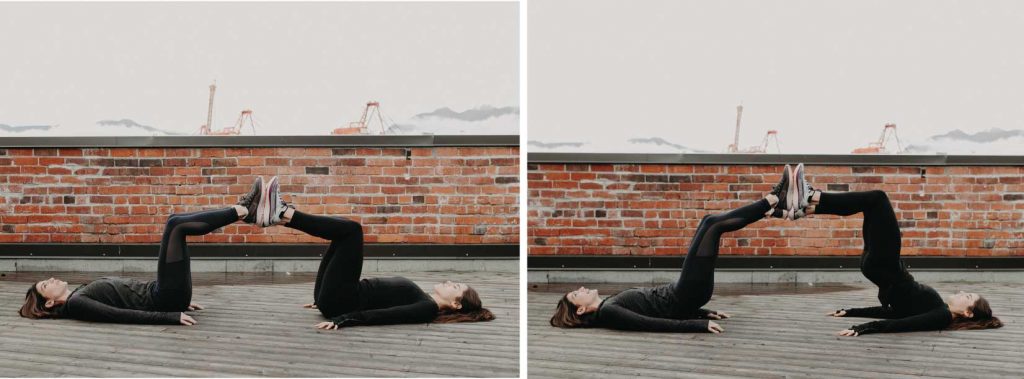 Buddy Up: 4 workout moves you can do with a friend - now & gen