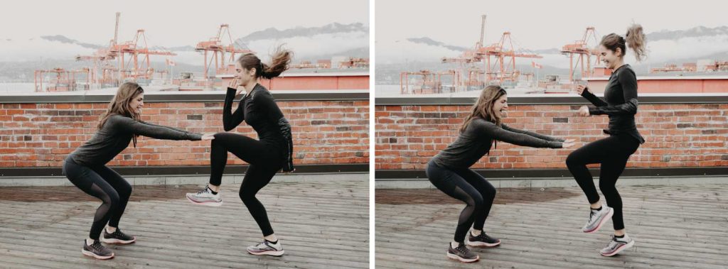 Buddy Up: 4 workout moves you can do with a friend - now & gen