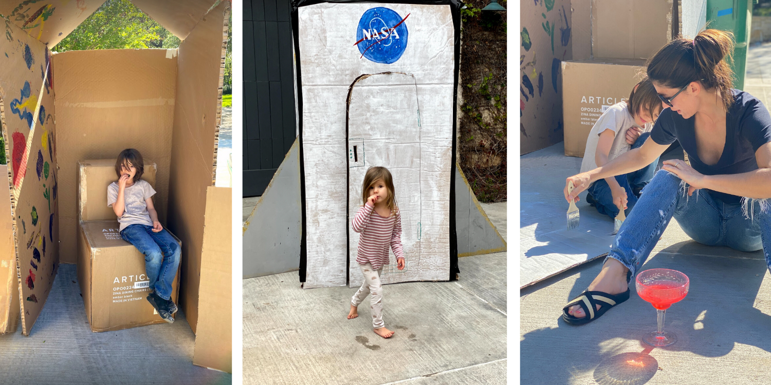 DIY: Rocket Ship for the Kids (Plus Cosmos for the Adults) - now & gen